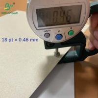 China 18PT 24PT PE Coated CCNB Paper Board for Frozen Food Packaging Boxes for sale