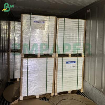 China 12 x 18inch 300gsm 350gsm Coated 1 Side White Cover Paper Board for Offset Printing for sale