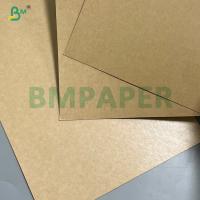 China 250g+ 10g 2S PE Brown Lunch Paper Board For Meal Prep Containers for sale