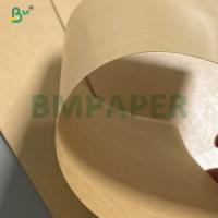 China 300gsm Double Sides PE Coated Greaseproof Brown Kraft Paper for sale