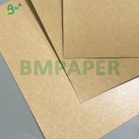 China 300gsm Double Sides PE Coated Greaseproof Brown Kraft Paper for sale
