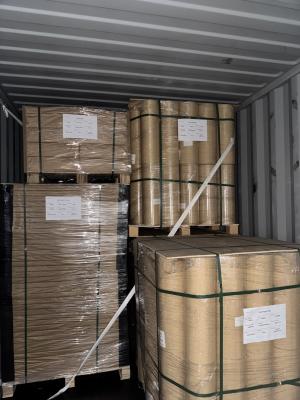 China Moistureproof 70gsm 80gsm Brown Kraft Paper For Fruite Package 60cm 80cm for sale