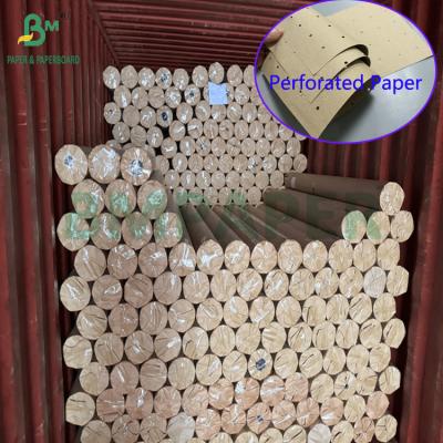 China 70gsm 80gsm 90inch Width Brown Perforated Kraft Paper For Garment CAM for sale