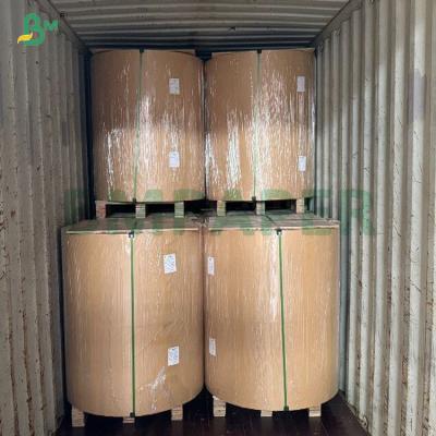 China 120gsm Bleached High Stretch Kraft Paper For Shopping Bags Roll for sale