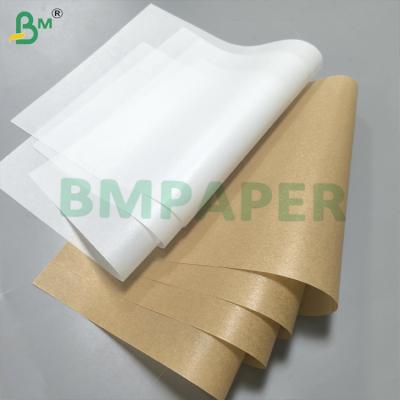 China Heat Resistant Food Safe Silicone Coated Paper with Double Side Silicone Coating for Baking and Air Fryer for sale