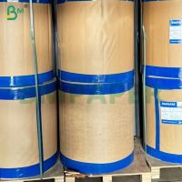 China 350gsm+10gsm PE Coated Kraft Bowl/Plate Paper Rolls Food Grade for sale