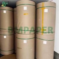 China Brown Kraft Paper Rolls Testliner Recycled Liner Board 200gsm for sale