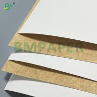 China 100% Vingin Wood Pulp 280gsm 300gsm White Coated Kraft Paper Board For Food Containers for sale