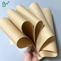 China 60gsm 70gsm Brown Color Grease Proof Paper For Margarine 1000mm 1100mm for sale