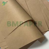 China 100% Virgin Wood Pulp 75gsm 80gsm 85gsm Brown Kraft Liner Paper For Making Paper Bags for sale