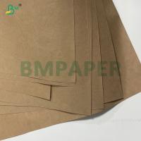 China 100% Virgin Wood Pulp 75gsm 80gsm 85gsm Brown Kraft Liner Paper For Making Paper Bags for sale