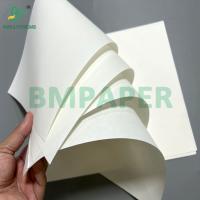 China 150gsm 180gsm Uncoated White Kraft Paper For Shopping Bags 90cm 100cm Reel for sale