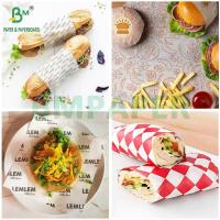 China Resist Oil 35grs 40grs 45grs Anti Grease Paper Bleached For Cooking and Food Packaging for sale