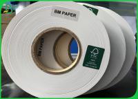 China 15mm Width 60g Black Printed FDA Straw Craft Paper Roll With Food grade approved for sale