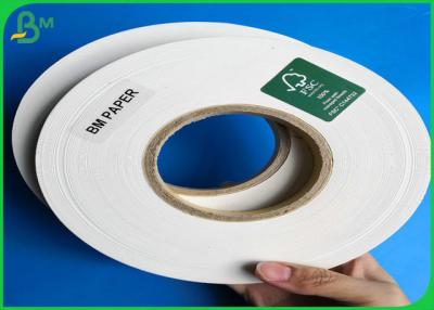 China Biodegradable Straw Wrapping Paper Roll 60gsm 120gsm 14mm 15mm For Drinking Straws for sale