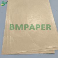 China Unbleached MG Striped Kraft Paper High Gloss One Side for Luxury Bags for sale