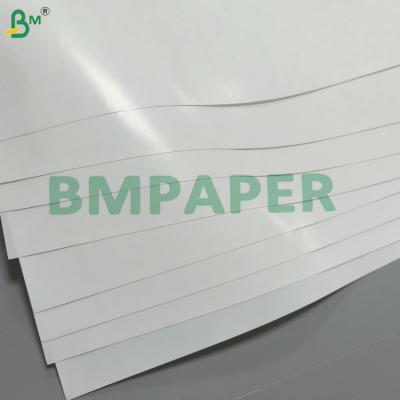 China High Shine Bright White Glossy Label Top Paper Material 80gr for sale