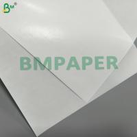 China High Shine Bright White Glossy Label Top Paper Material 80gr for sale