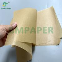 China 40gsm 60gsm Brown Double-Sided Silicone Release Paper For Baking Food 40 x 60cm for sale