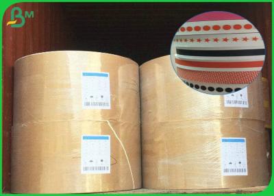 China FDA Food Grade 60gsm 120gsm Colorful Printed Straw Paper For Drinking straws for sale