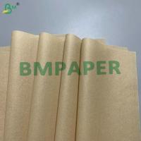 China Unbleached Eco-Friendly Oil Block Non-Stick Kraft Greaseproof Paper for Sandwich Wrapping & Bakery Use for sale