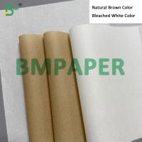 China 35gsm 40gsm Food Grade Bleached White True Greaseproof Paper Jumbo Rolls 365mm 295mm, KIT 3–5 Oil Resistance for sale
