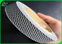 China 100% Degradable 60gsm 120gsm Printed Straw Paper Roll For Making Strip Straws for sale