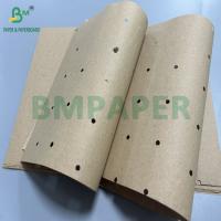 China 75gsm 80gsm 72inch 74inch Perforated Underlayer Brown Paper Roll For Garment for sale