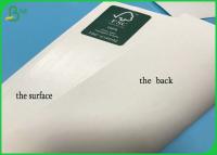 China Waterproof White Poly Coated Paper Food Grade Virgin Pulp Material FDA Certified for sale