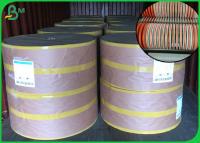 China Width 14mm Food Grade White Kraft Paper Roll For Making Drinking Straws for sale