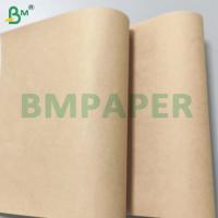 China 80gsm Brown Kraft Paper Jumbo Rolls for Making Shopping Bags for sale