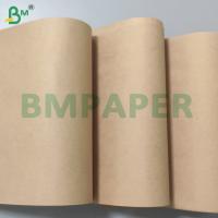 China 80gsm Brown Kraft Paper Jumbo Rolls for Making Shopping Bags for sale