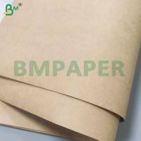 China 80gsm Brown Kraft Paper Jumbo Rolls for Making Shopping Bags for sale