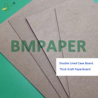 China 1400um 1700um Double Lined Case Board Solid Kraftboard Sheets 750mm x 1100mm for sale