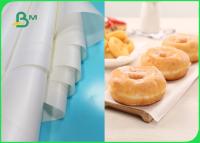 China 22 GSM 31 GSM Greaseproof Paper Roll Heat Resistant Non Stick Baking Paper for sale