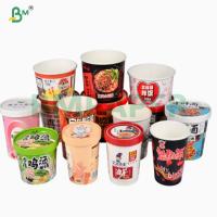China High Oil Resistant 20gsm 24gsm PE Coated Hot Soup Noodle Soup Paper for sale