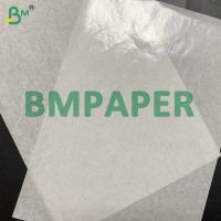 China 50gsm Cutlery Wrapping Paper 40g+9g Poly-coated White Kraft Paper Sheets for sale