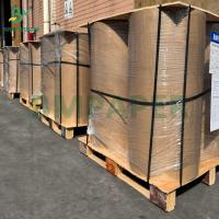 China Food Grade 40+9 Poly-coated Brown Kraft Paper For Cutlery Wrapping 800mm 900mm for sale