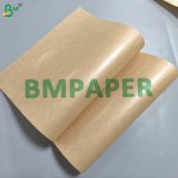 China Brown Cutlery Wrap Paper Oil Proof Kraft Paper For Oily Utensils, Cutlery, Cookies Bags for sale