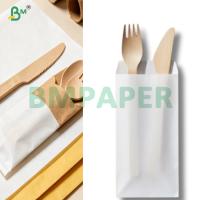China 40+9 Poly Coated White Kraft Paper PE Laminated Food Grade Packaging Paper for sale
