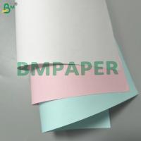 China Coated Raw Carbonless NCR Paper Uncollated Top Middle Bottom Sheets for sale