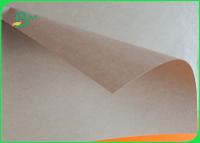 China 40 - 80 GSM Food Grade Paper Roll White / Brown Color Grease Proof for sale