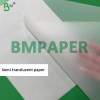 China Semi Transparent Tracing Paper 40–180gsm, White & Color Sketch Trace Paper Custom Size Rolls & Sheets for sale
