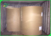 China 40 - 80 GSM Food Grade Paper Roll White / Brown Color Grease Proof for sale