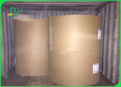 China 40 - 80 GSM Food Grade Paper Roll White / Brown Color Grease Proof for sale