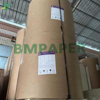 China 300gsm + 15g PE Coated Brown Kraft Paper For Street Food Tray Oil proof 85cm for sale