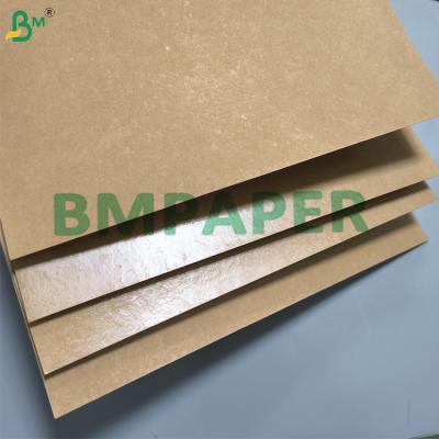 China Brown PE Coated Kraft Paper Food Container Waterproof PE Coating On One Side for sale