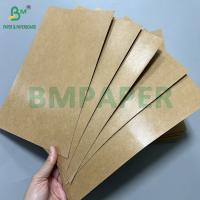 China 250gsm 270gsm Kraft Paper With Single-side PE coating 15gsm For Lunch Box 70 x 100cm for sale