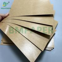China 250gsm 270gsm Kraft Paper With Single-side PE coating 15gsm For Lunch Box 70 x 100cm for sale
