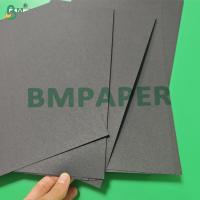 China 250gsm 300gsm Black Card Paper For Jewelry Package Excellent Printability for sale